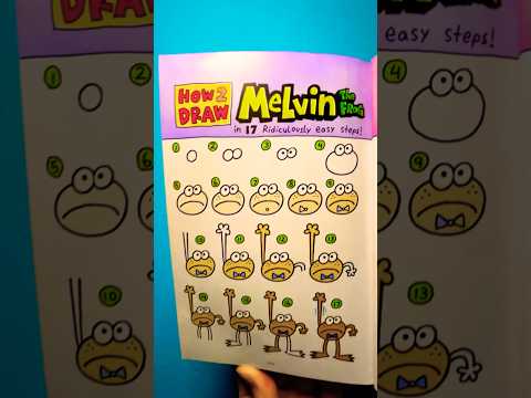 How to draw Melvin the Frog from the Dog Man book! #howtodraw #dogmanstories #howtodraweasy #dogman
