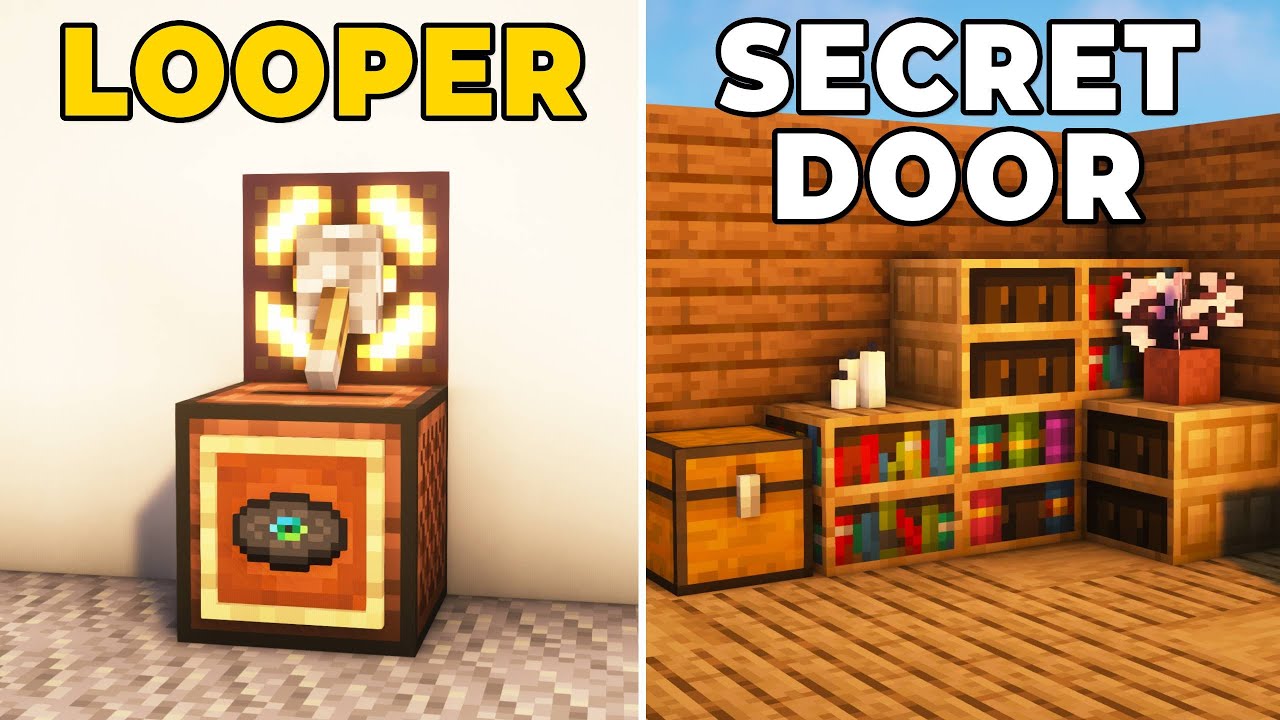 5 Simple Redstone Designs for 1.20 Minecraft! - Minecraft Builders