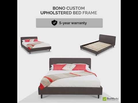 Bono Custom Upholstered Bed Frame | Bedworks