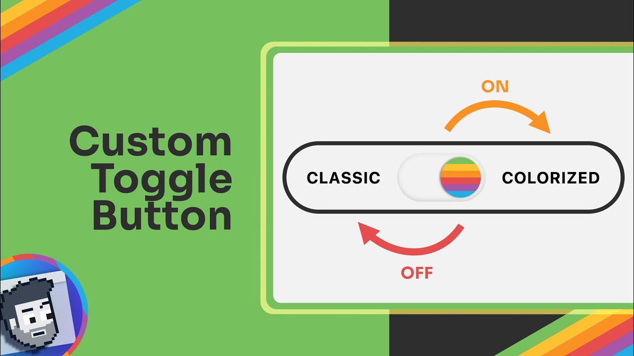 Create a Custom Toggle Button with HTML, CSS, and JavaScript