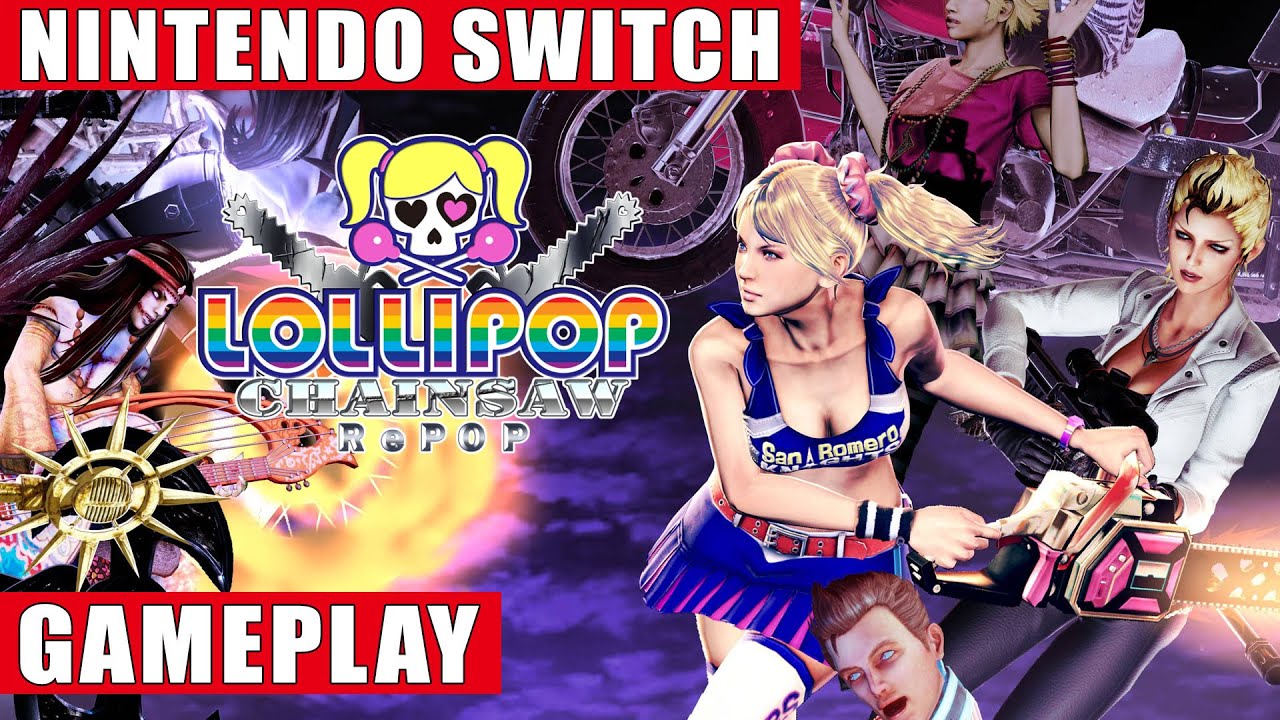 Lollipop Chainsaw RePOP Nintendo Switch Gameplay
