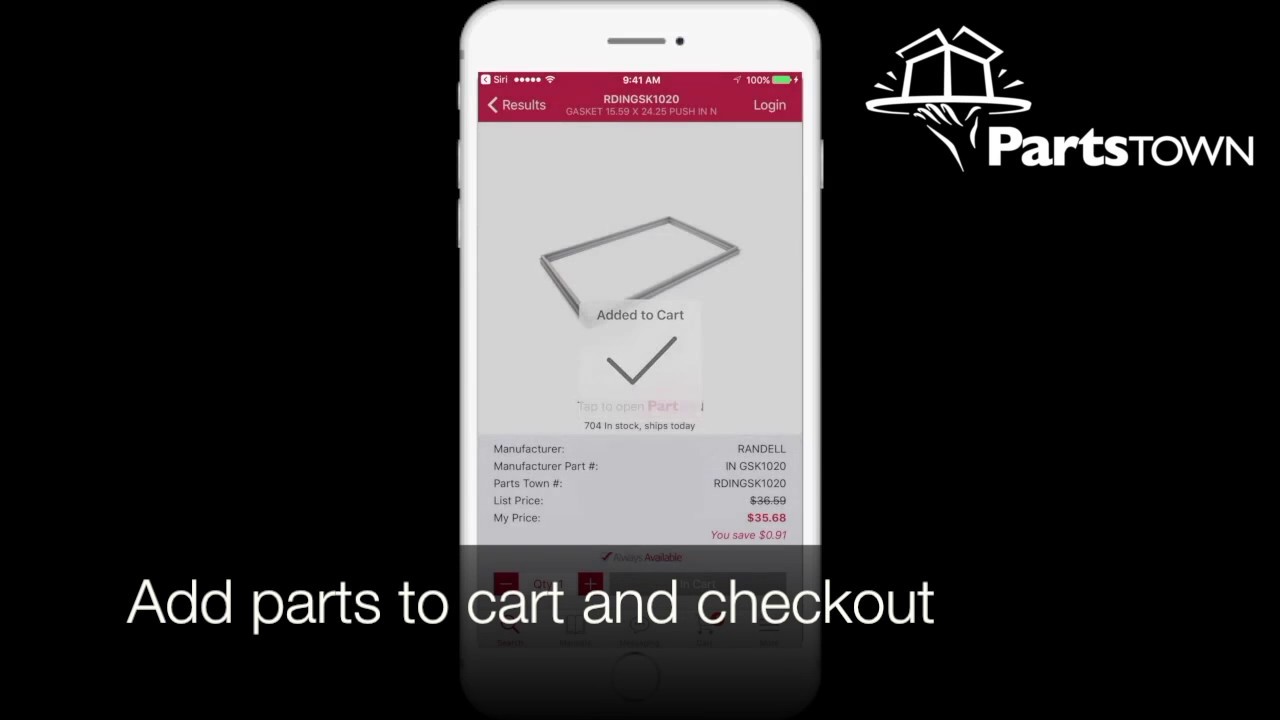 The Parts Town App