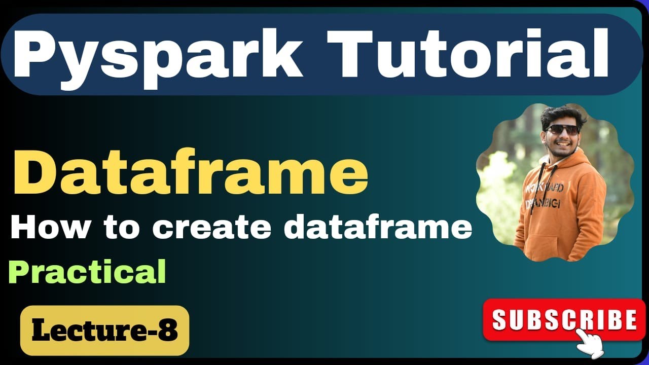 8. Create dataframe using csv | pyspark lab-1 | pyspark tutorial