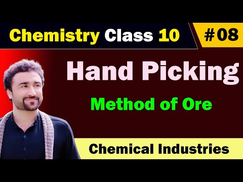 Hand picking Method of Ore