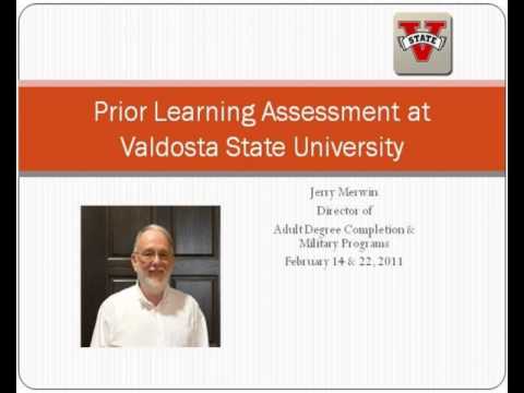 Adult Learning Consortium PLA Overview and Examples 1