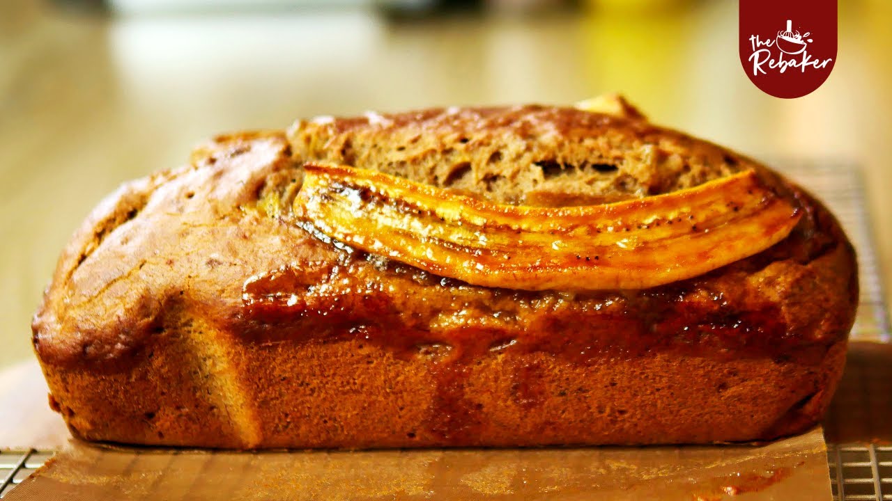 Everyone can make this Super Moist Vegan Banana Bread (One-Bowl Method | No mixer needed)