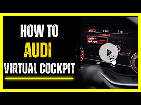 Customize Audi’s Virtual Cockpit with Sport or Classic Layout | VAG Car Tutorials