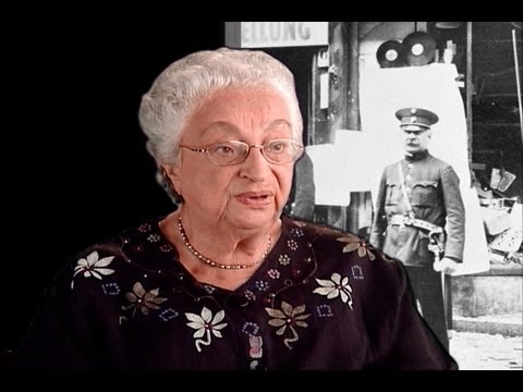 Survivors Remember Kristallnacht: Inge (Berg) Katzenstein and Jill (Gisela Berg) Pauly