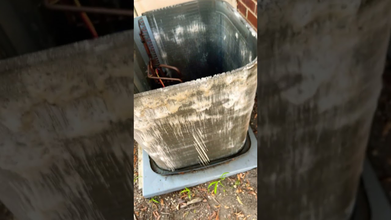 Best Condenser coil cleaner in my opinion -hvac maintenance #hvac #coil cleaning #Chemical
