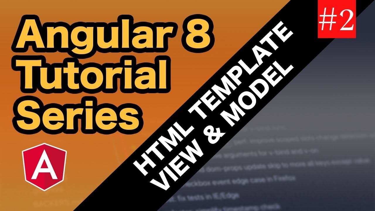 Angular 8 tutorial series | #2 TEMPLATE & MODEL | Blackboxtech