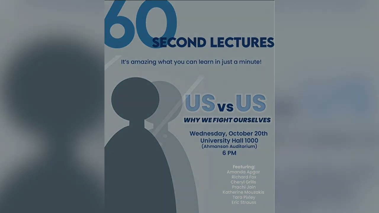 60 Second Lectures 2021: Introduction