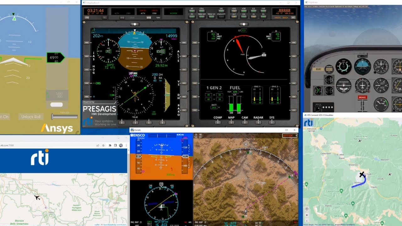 Avionics Demo using RTI Connext
