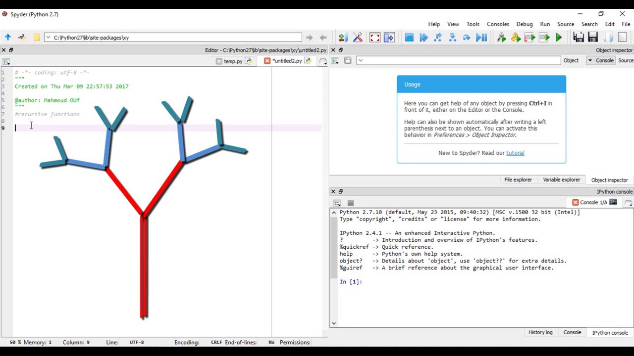 Rhino Python Approach -Recursive Functions.