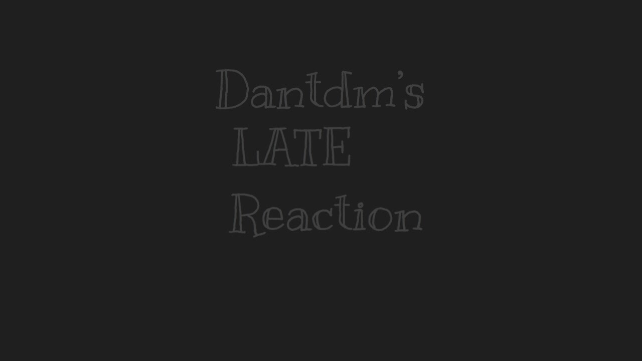Reacting to dantdm’s minecraft horror map:LATE part#1