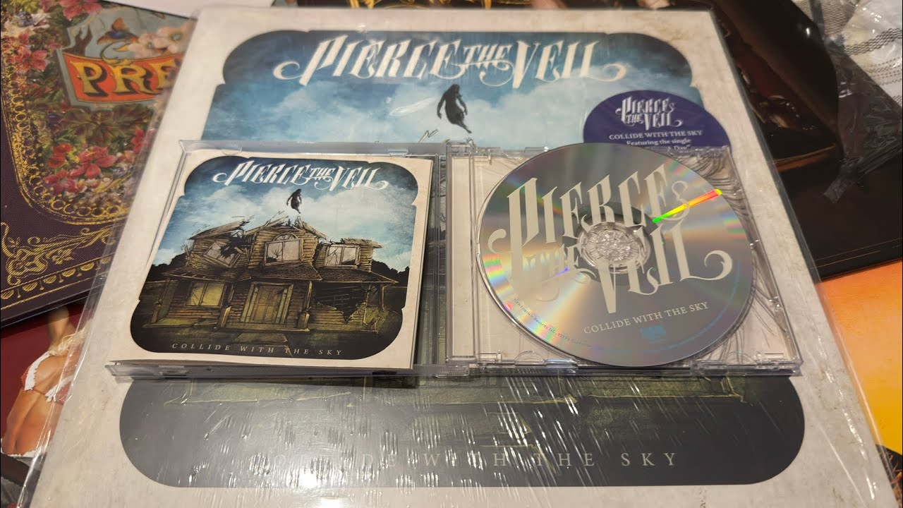 Pierce the veil collide with the sky cd unboxing 
