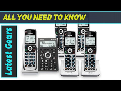 VTech VS306-5 DECT 6.0: The Best Cordless Phone System with Bluetooth and Smart Call Blocker