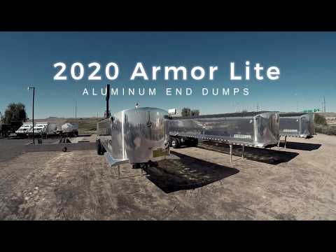 Aluminum End Dumps For Sale - Armor Lite End Dump Trailers