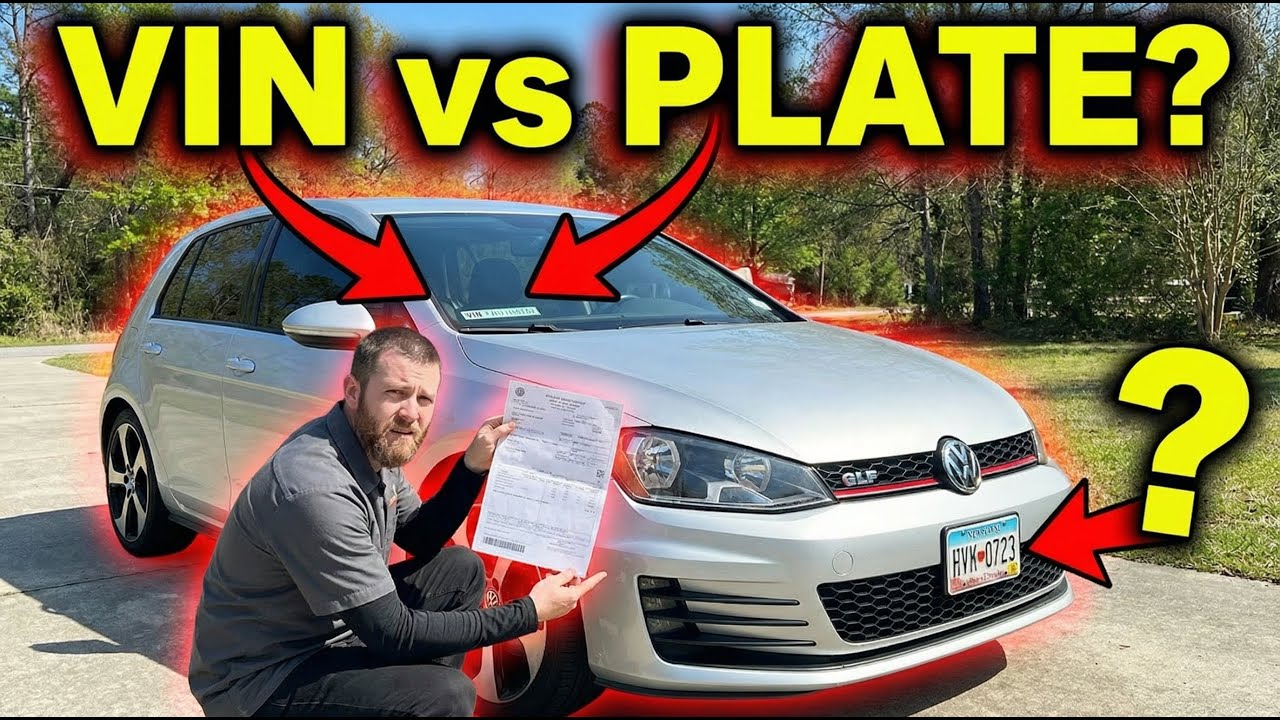 Where Do I Find My Vehicle Registration Number Is It The Same As My Plate Number?