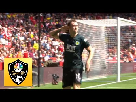 Ashley Barnes equalizes for Burnley against Arsenal | Premier League | NBC Sports