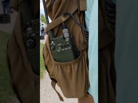 Military vintage radios running at Hamvention this year