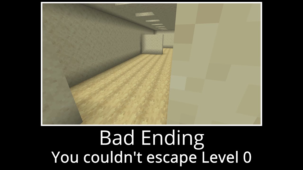 Backroom Endings in Minecraft