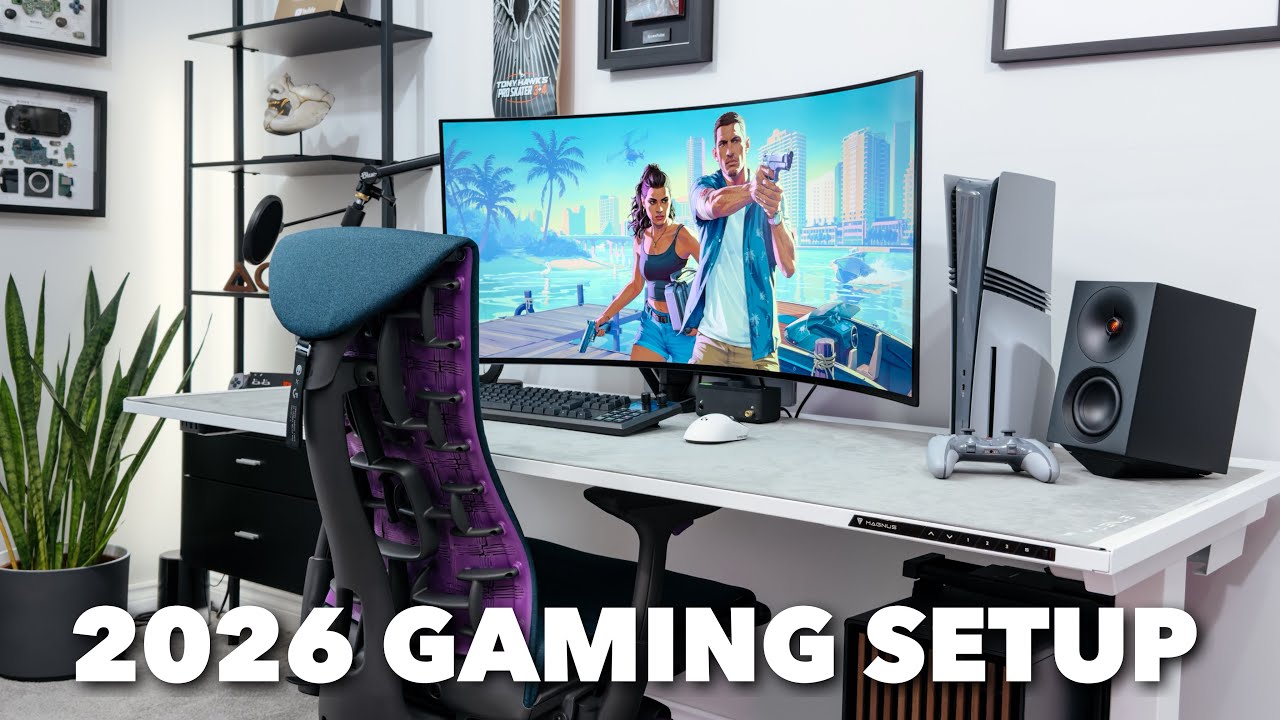 My Ultimate Gaming Setup & Room Tour 2026!