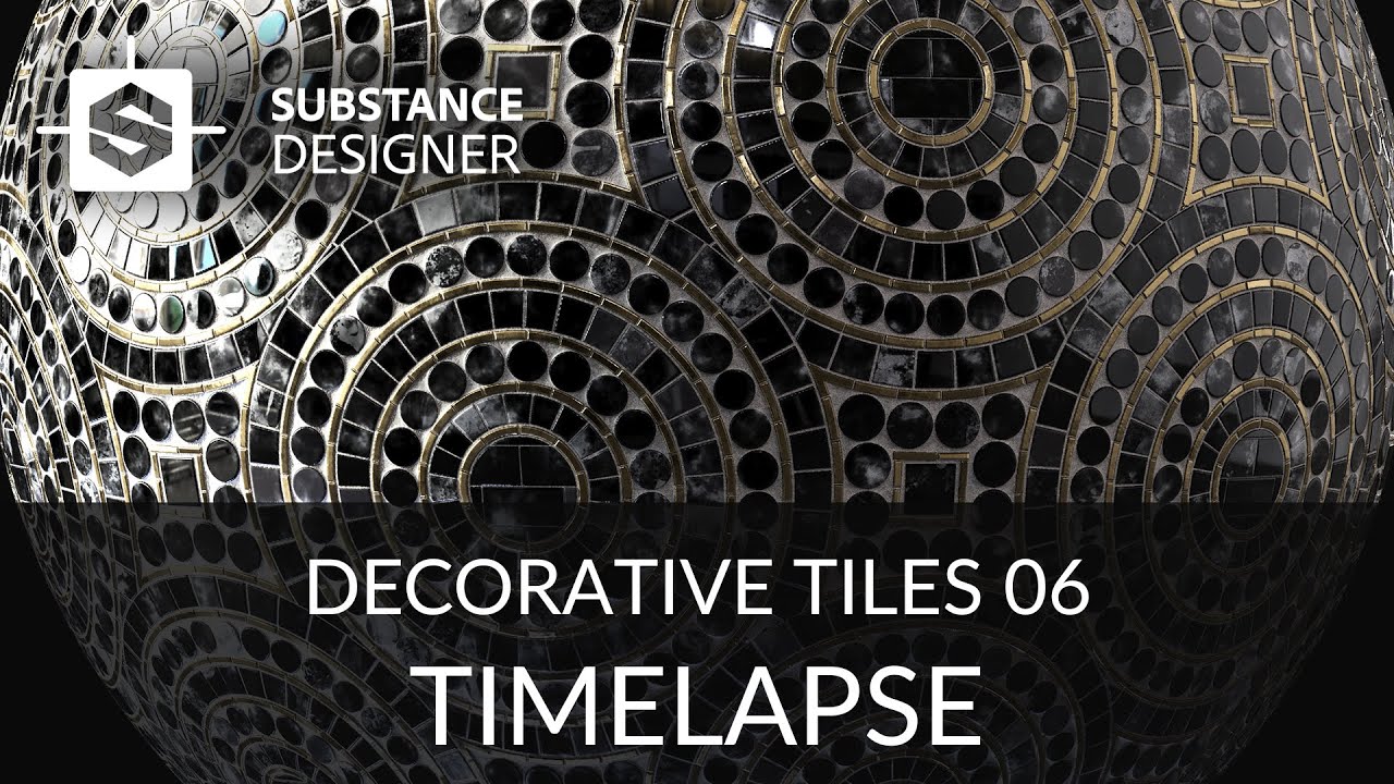 Substance Designer - Decorative Tiles 06