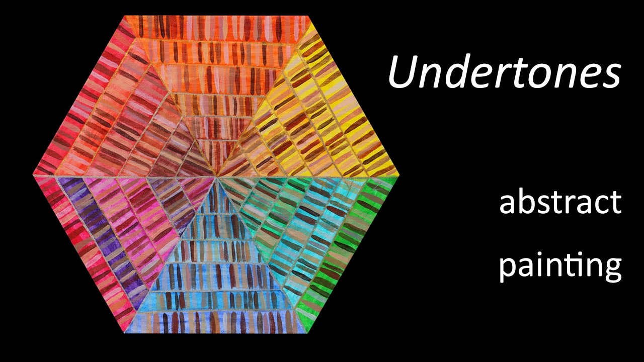 Inspiration for 'Undertones' painting: skintones and foundation (makeup)