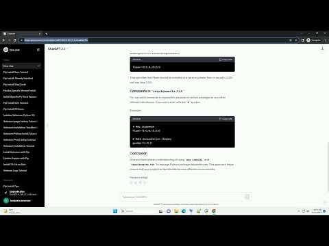 pip install requirements syntax