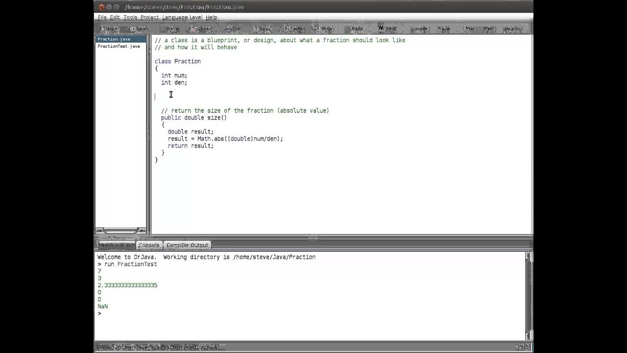 ICS4U - Objects & Classes - Constructor Methods
