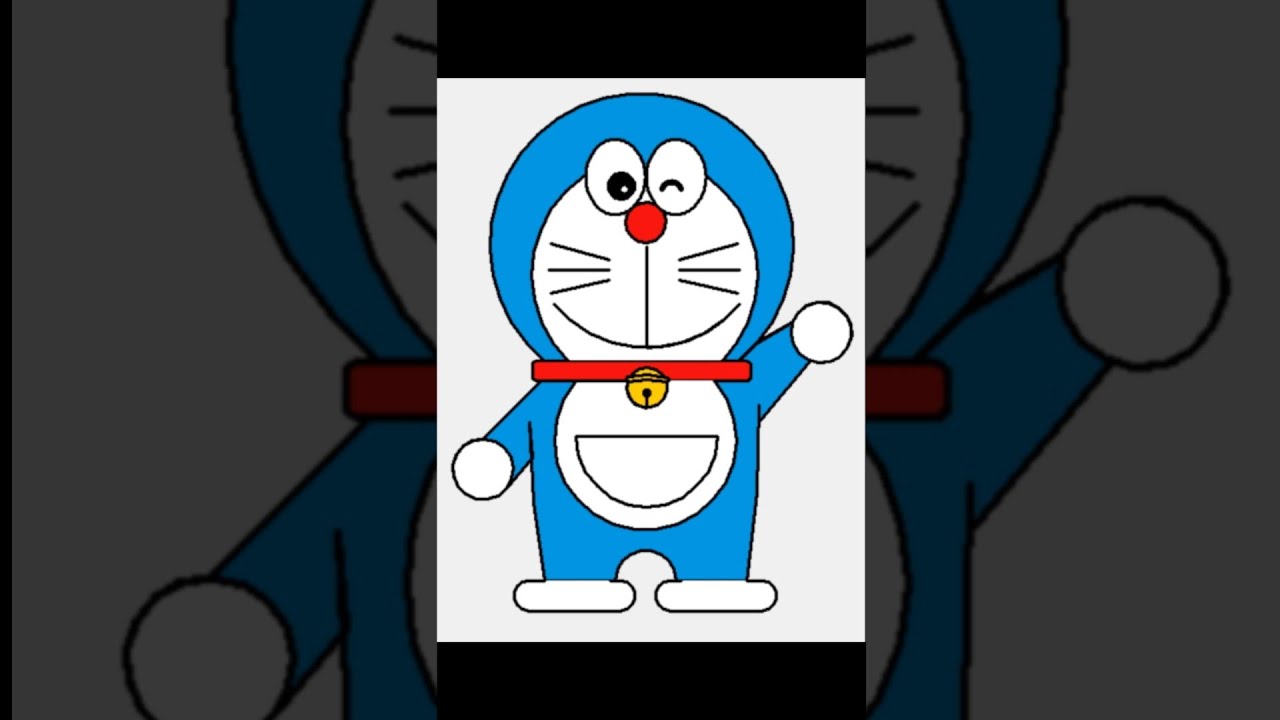 Doraemon Draw by Python Programming || Python Code by Abhi