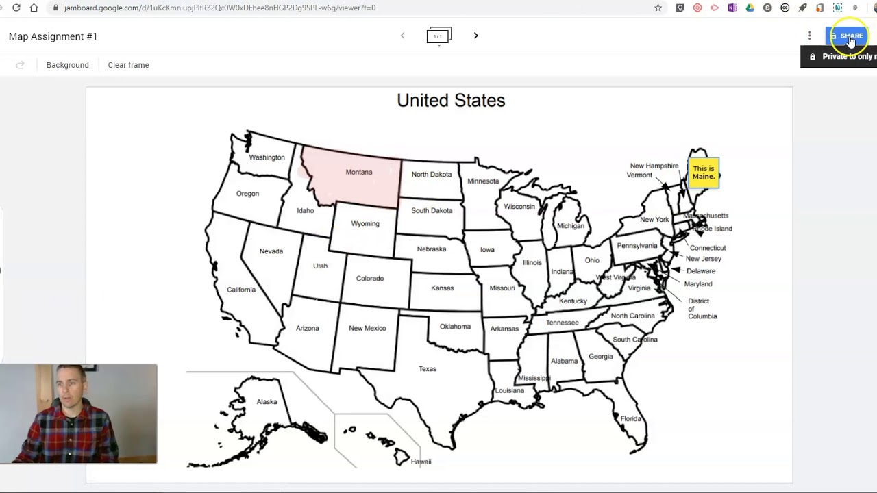 How to Create Online Map Activities in Google Classroom