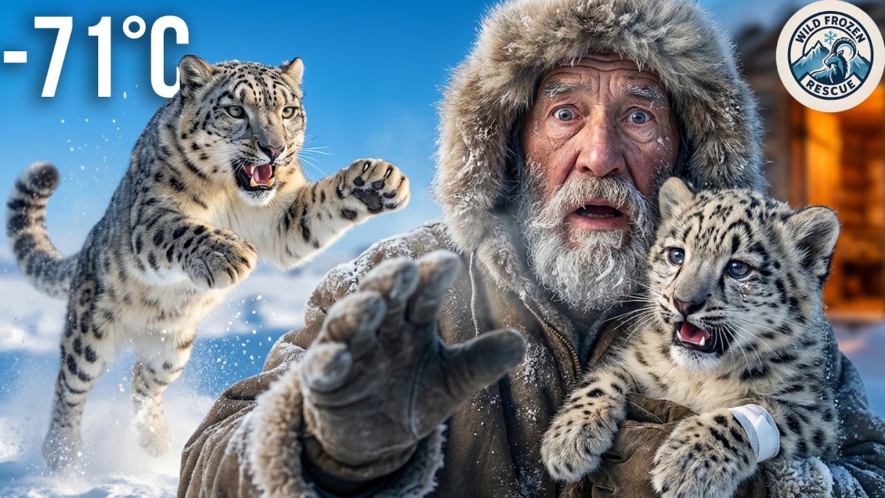 The MOST TOUCHING Story Of An Old Man And A Lost Snow Leopard Cub