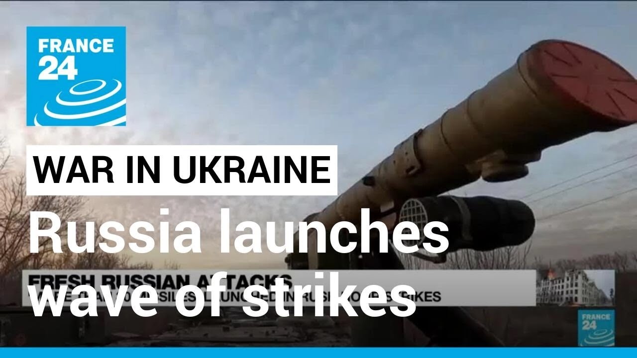 Air raid sirens heard across Ukraine amid wave of Russian missile attacks • FRANCE 24 English