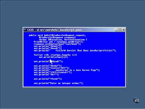 Lesson9 JavaScript in a Servlet | Java Servlet JSP Tutorial