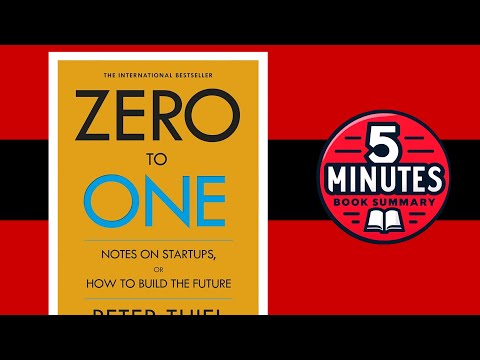 Zero to One by Peter Thiel | 5 minutes Book Summary