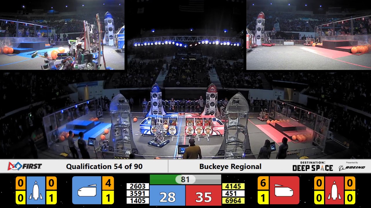Qualification 54 - 2019 Buckeye Regional