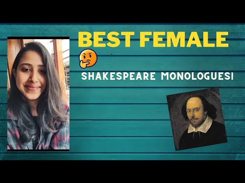 Shakespeare Female Monologues!