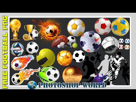 Football PNGS free download /Photoshop world/ 40+ free png images