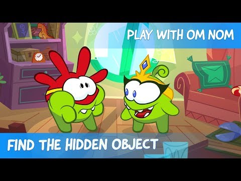 Find the Hidden Object - Om Nom Stories: Super-Noms (Cut the Rope)