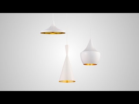 Beat Light White Collection by Tom Dixon