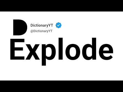 Explode Meaning In Marathi