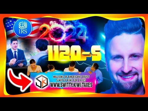 IRS Form 1120-S Line-by-Line Instructions 2025: S Corporation U.S. Income Tax Return 🔶 TAXES S2•E105
