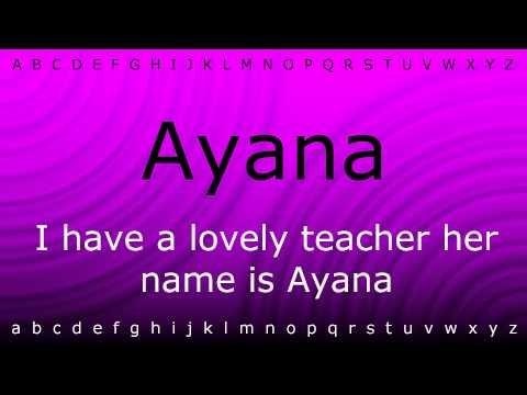 How to pronounce 'Ayana' with Zira.mp4