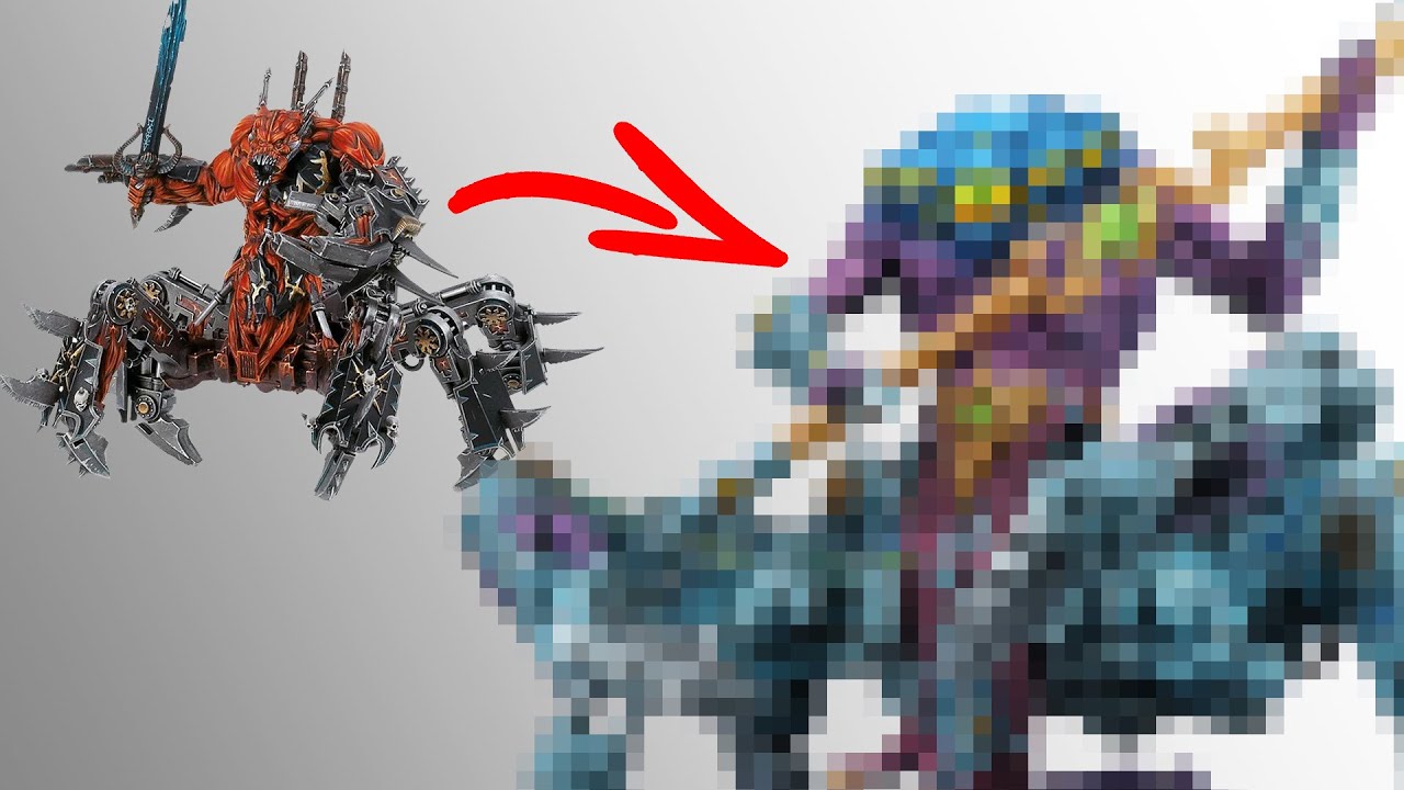 Kitbashing FOUR Chaos God Marked SOULGRINDERS