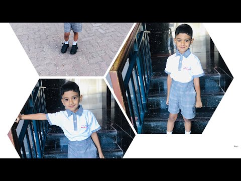 Sharwan First Day in Abu Dhabi Indian School