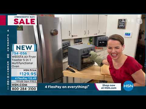 WEESTA Air Fryer Toaster 5in1 Multifunctional Oven