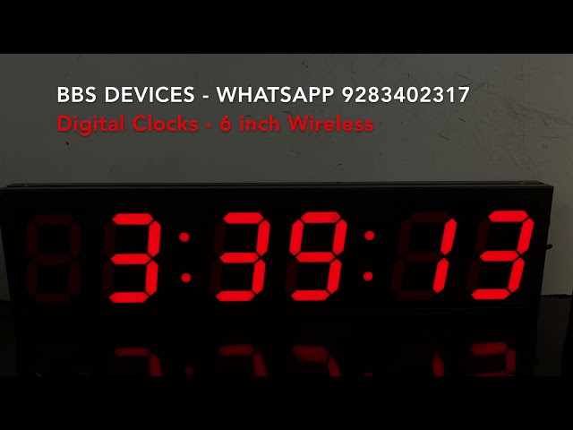 LED Digital Clocks - NTP Digital Clocks Manufacturer from Chennai