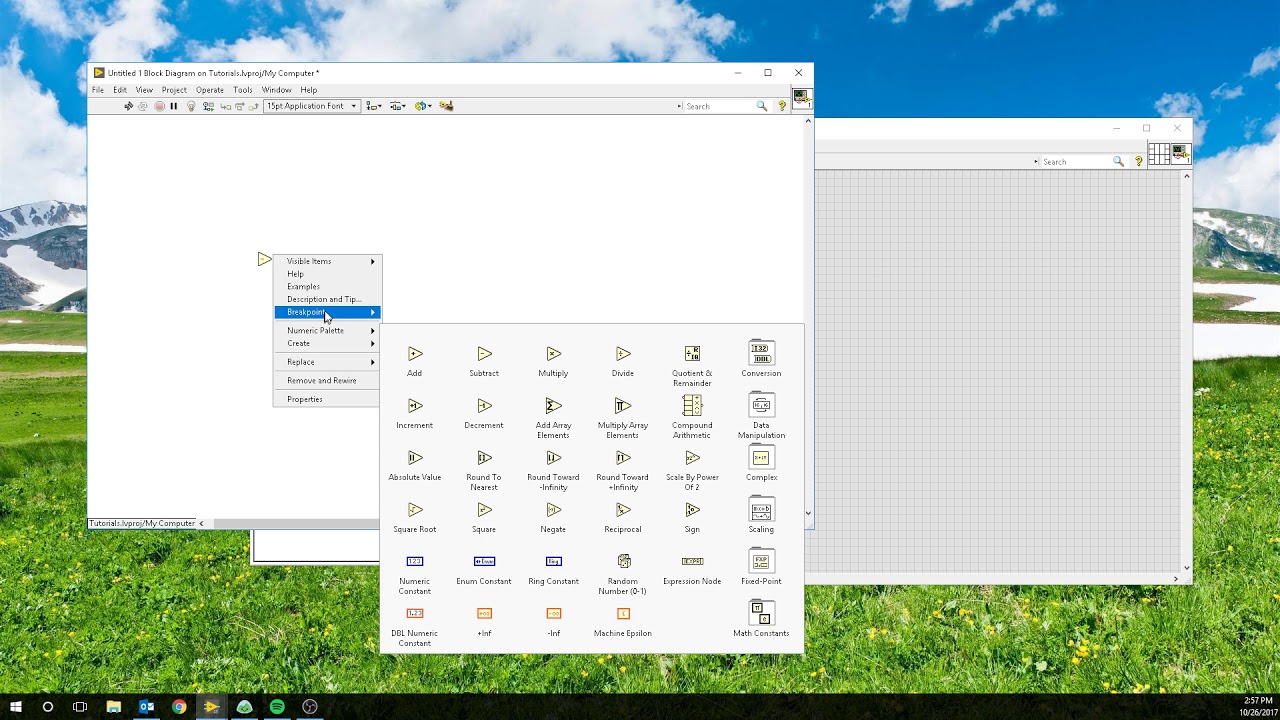 Basic New User LabVIEW Project Tutorial
