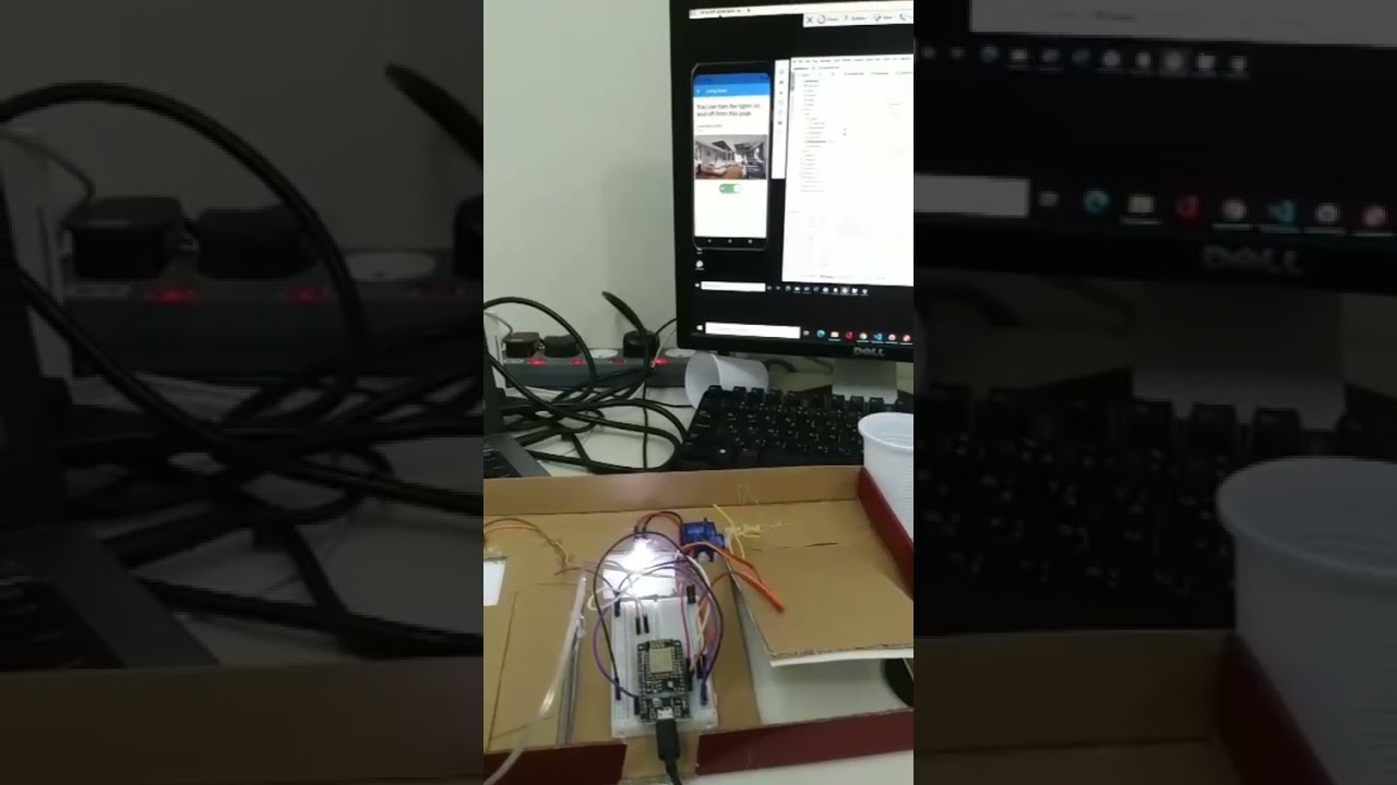 Smart Home iot app in flutter
